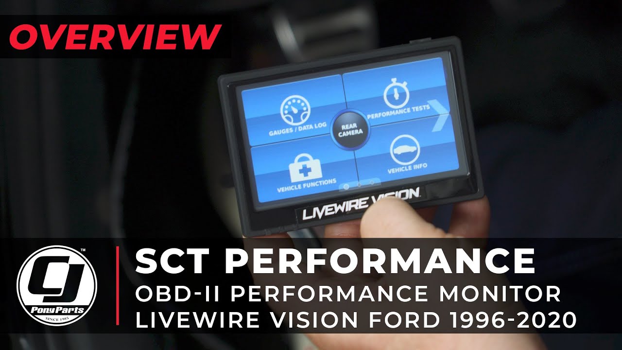 1996-2023 Ford Vehicles | SCT Performance Livewire Vision Monitor - YouTube