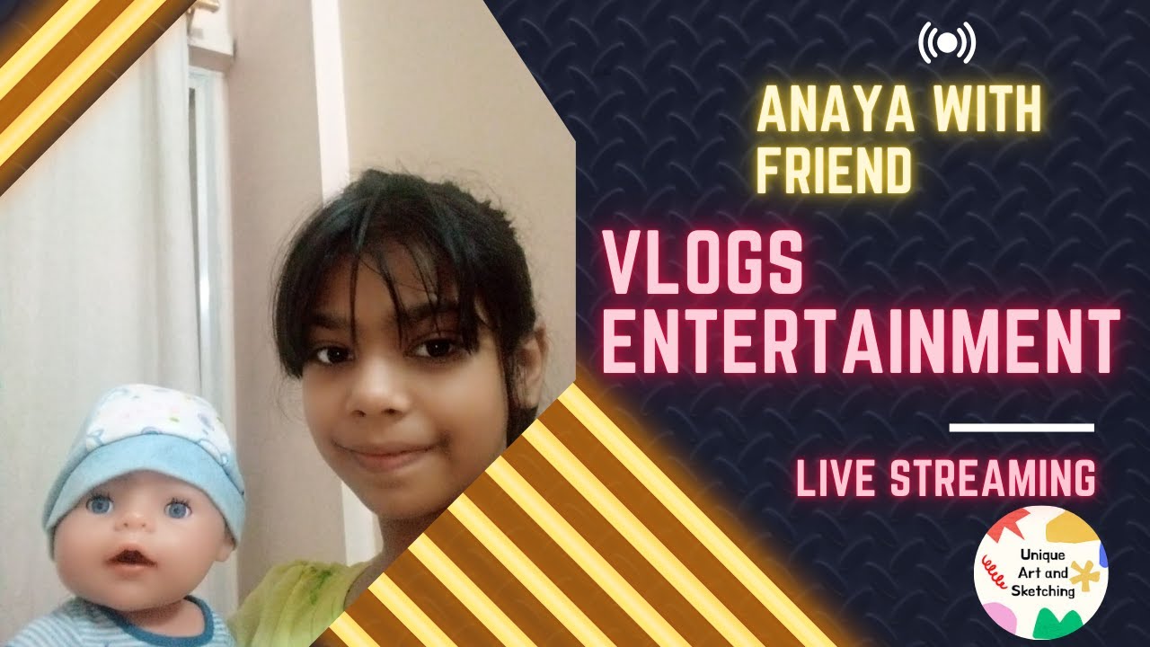 vlogs entertainment with my friend | UNIQUE ART AND SKETCHING - YouTube