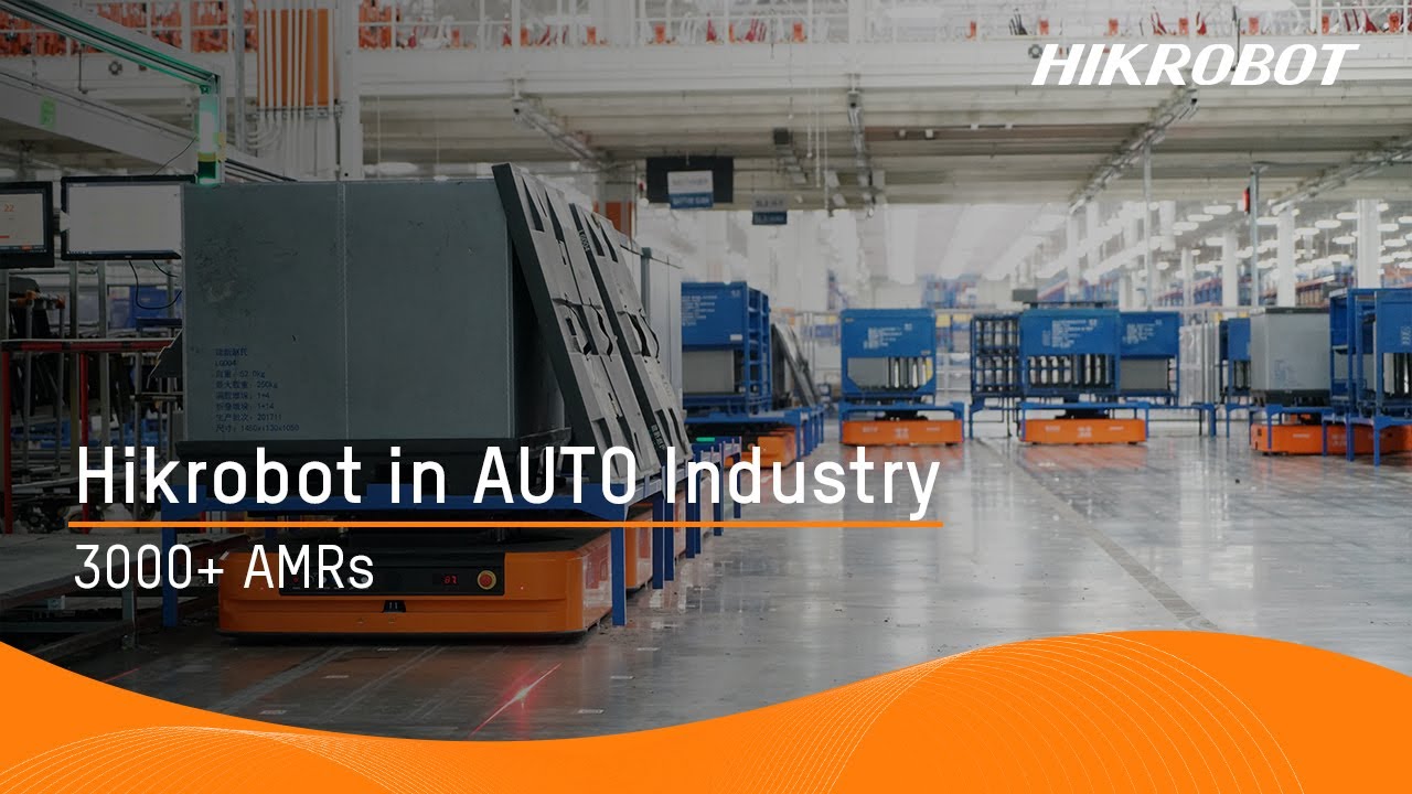AMR/Case Study/Hikrobot in AUTO Industry - YouTube