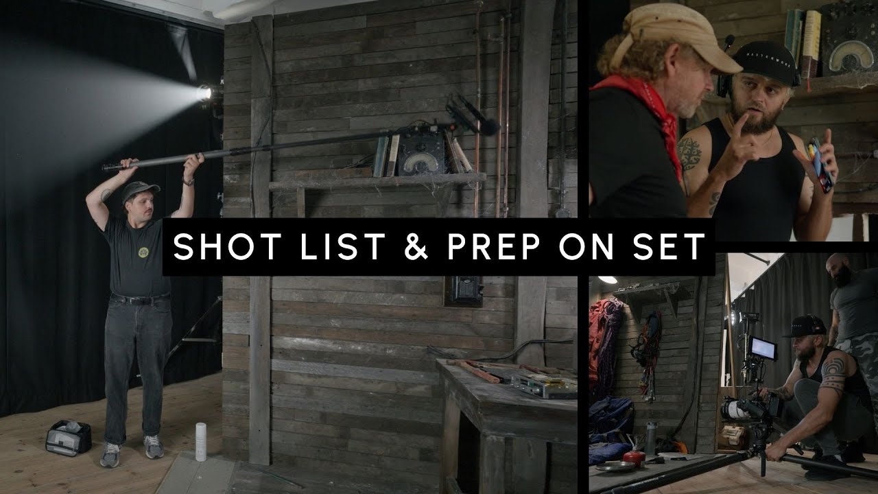 How We Shot a Film Scene Commercial - Ep3. Taking Test Shots on Set ...