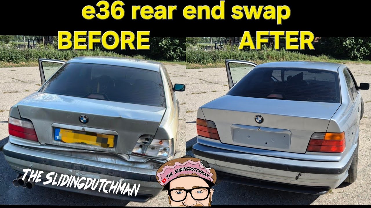 Fixing a CRASHED bmw e36 - YouTube