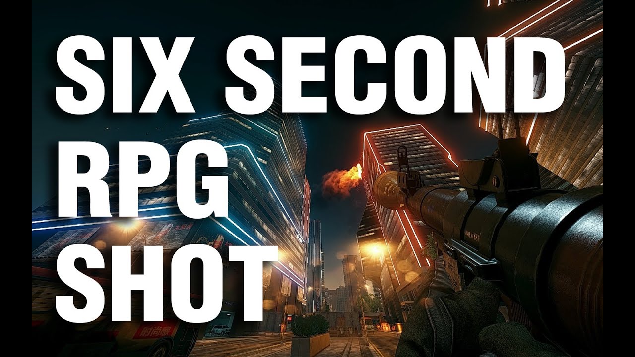 Six Second RPG JET SHOT - YouTube