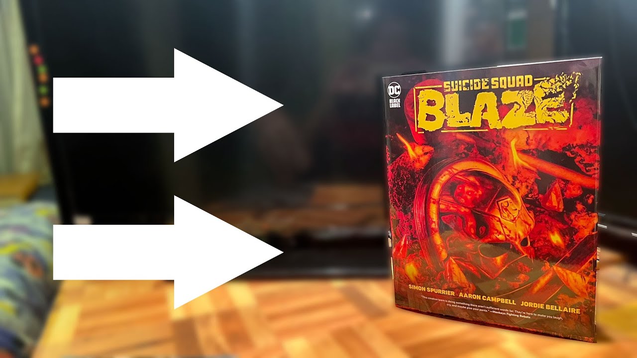Suicide Squad Blaze Hardcover - YouTube