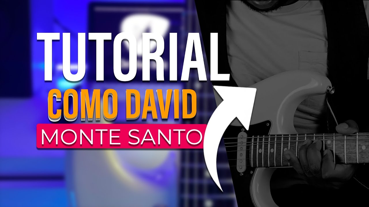 COMO DAVID TUTORIAL DE GUITARRA - YouTube