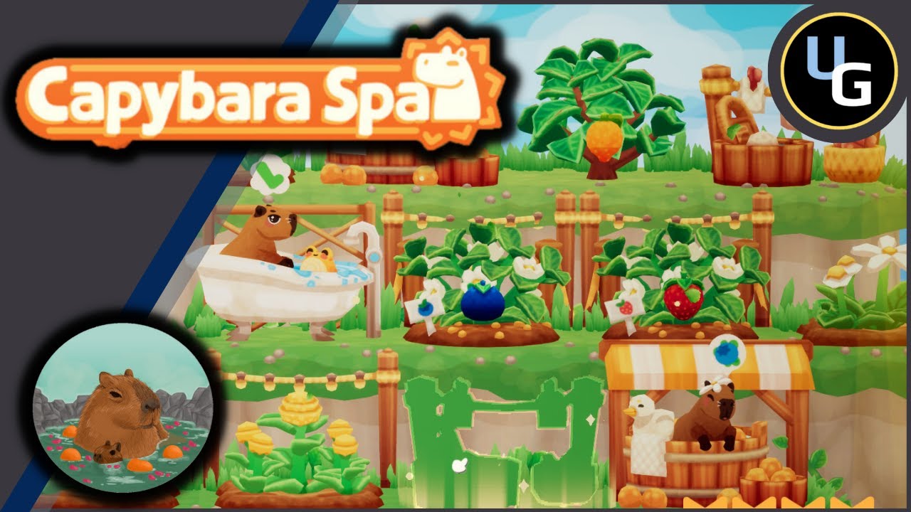 SIMULADOR DE SPA PARA CARPINCHOS | Capybara Spa | PC Gameplay Español ...