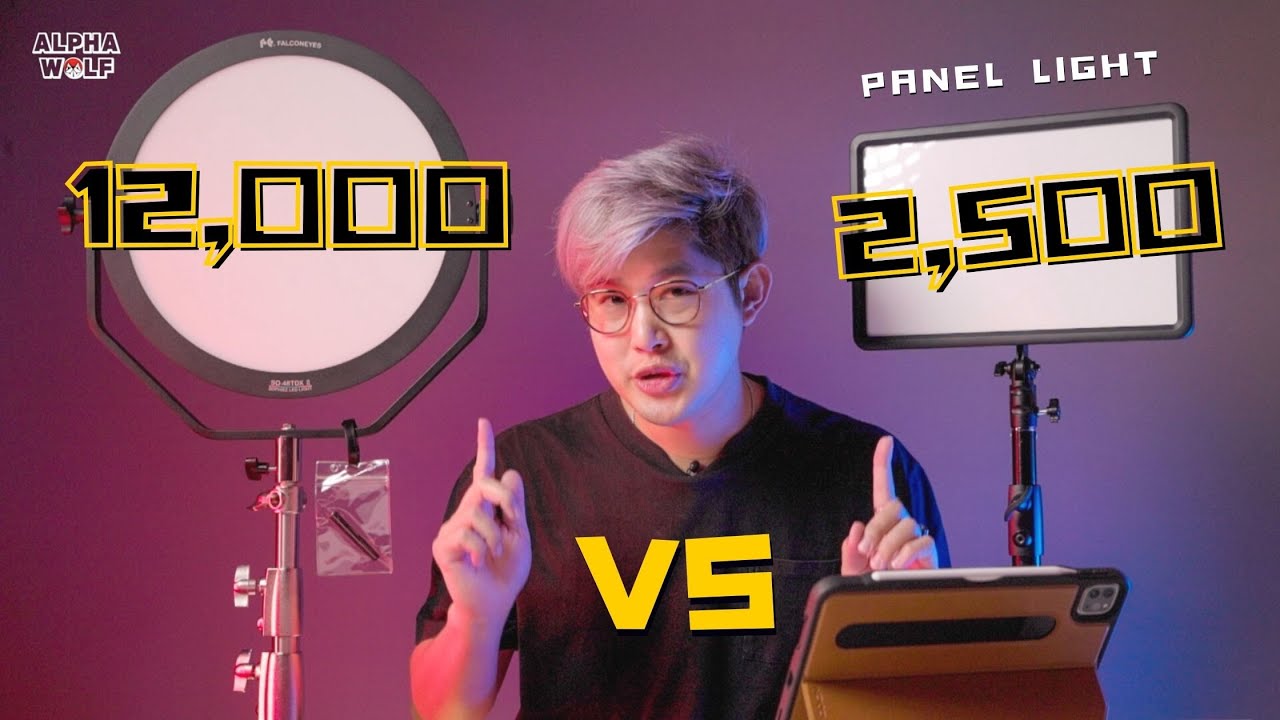 Beginner Light vs Professional Light | Panel Light Buying Guide - YouTube