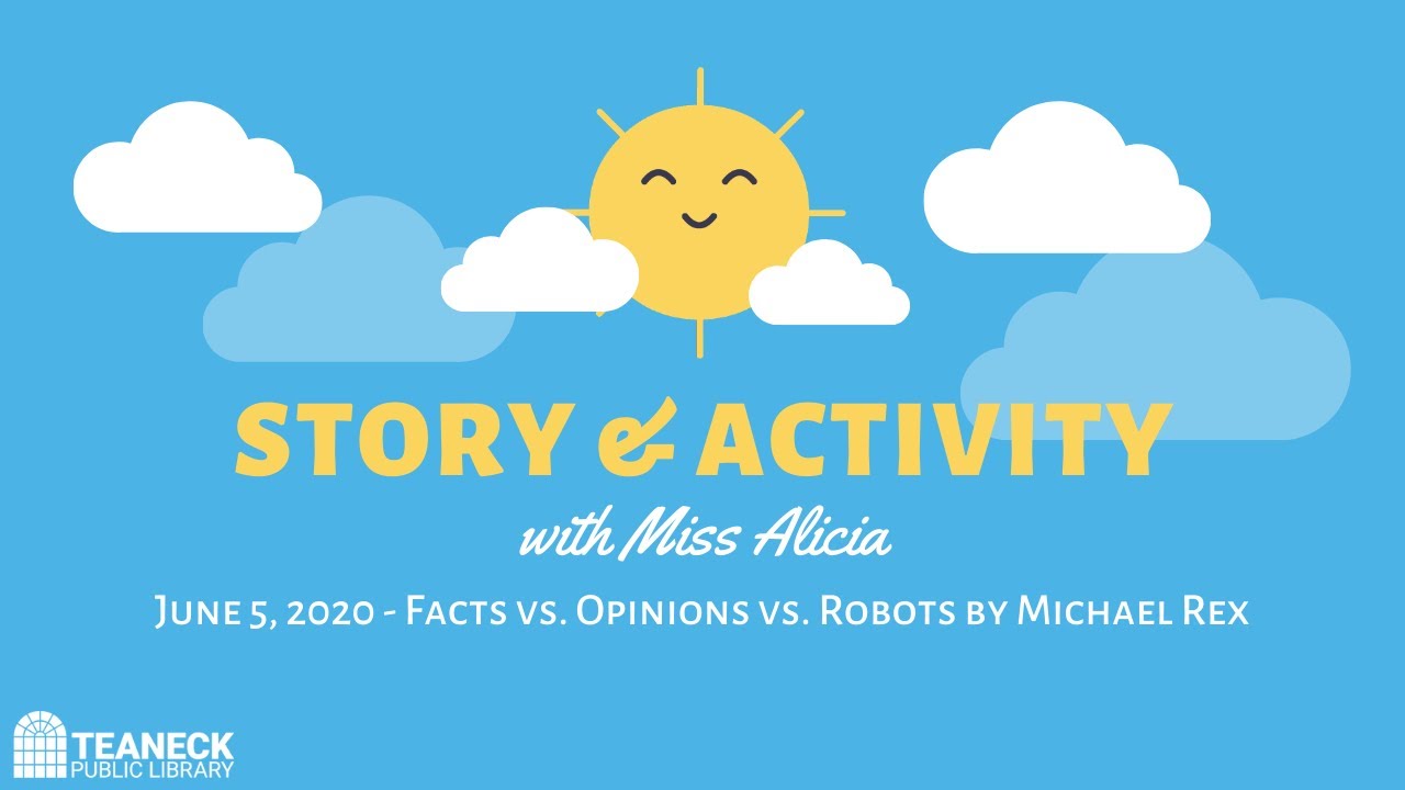 Story & Activity: Facts vs. Opinions vs. Robots by Michael Rex - YouTube
