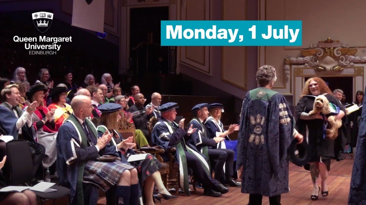 Graduation Ceremony Monday 1 July 2024 | Queen Margaret University ...