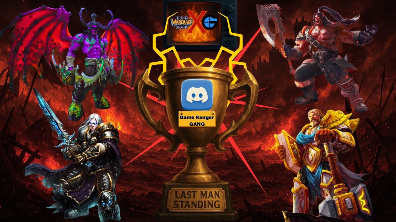🏆Last Man Standing | Full Event – Warcraft 3 patch 1.26 | 1v1 Battles ...
