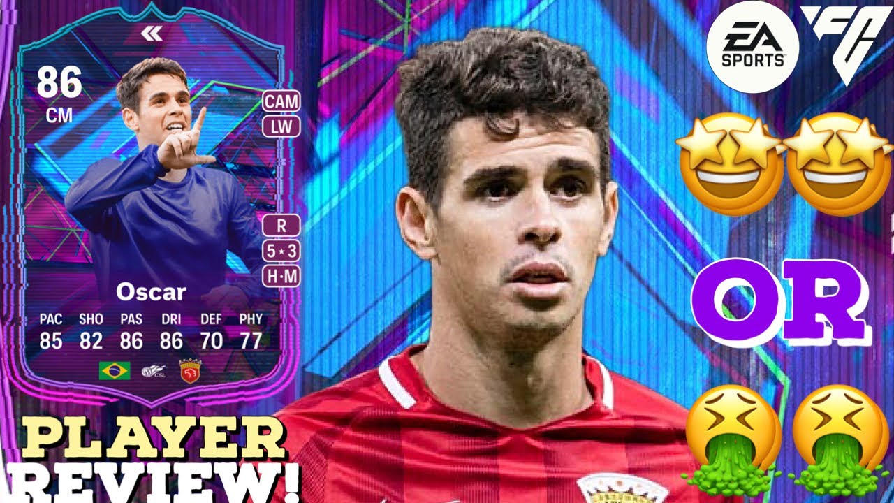 A BALANCED MIDFIELDER!!🔥 FLASHBACK OSCAR PLAYER REVIEW - EA FC 24 - YouTube