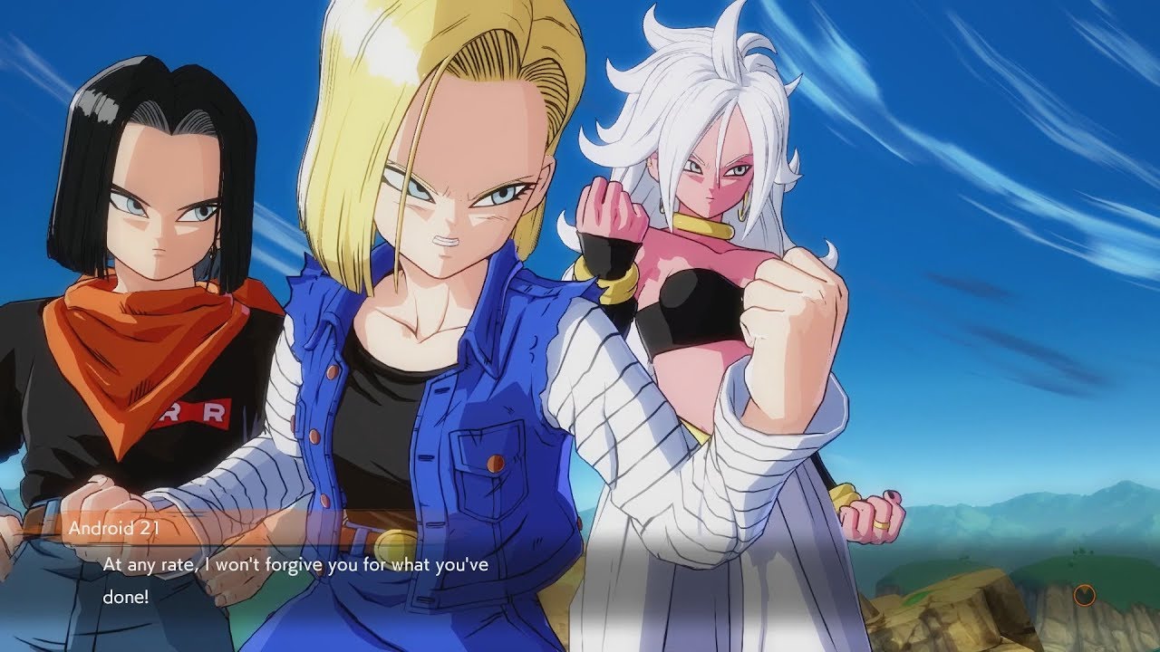 DRAGON BALL FIGHTERZ Android 18 Gets Revenge on Frieza - YouTube