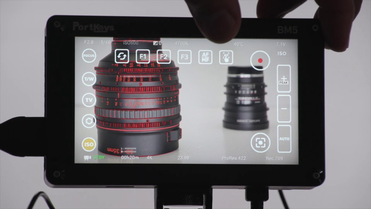 Portkeys Camera Control Presets Demo - YouTube