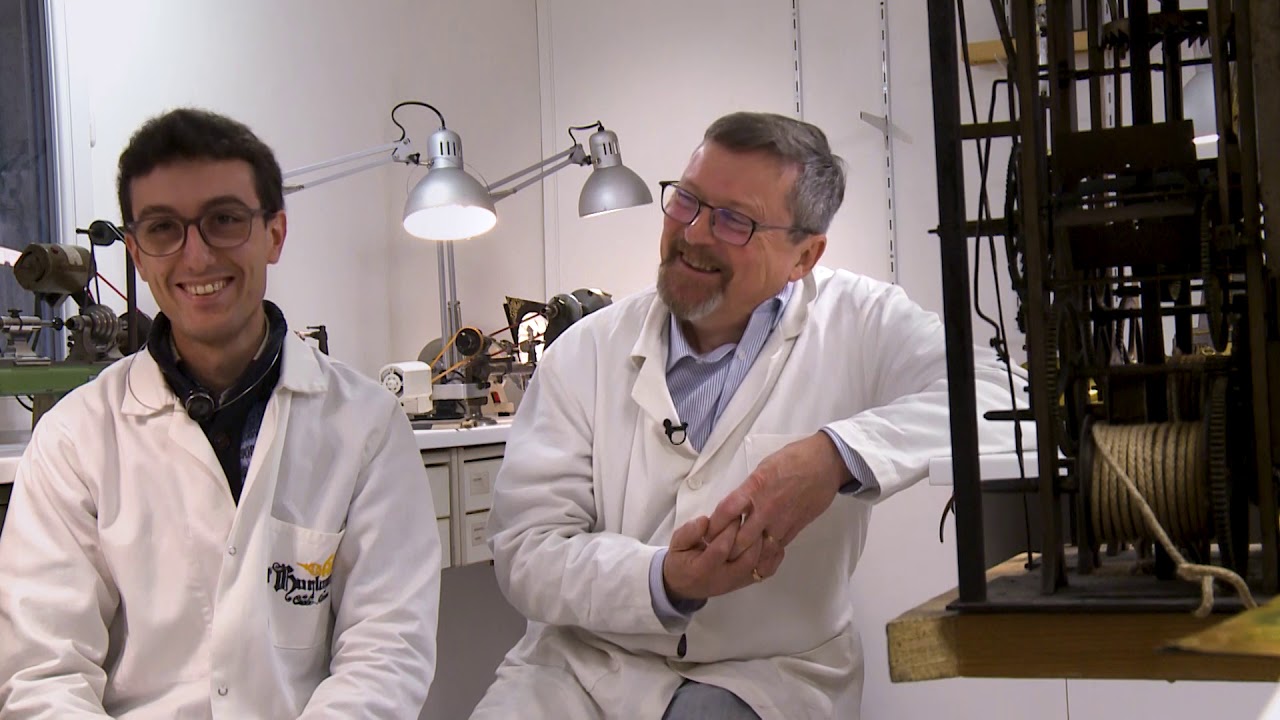 François Simon-Fustier, horloger, Maître d'art 2019 & son Élève, Robin ...