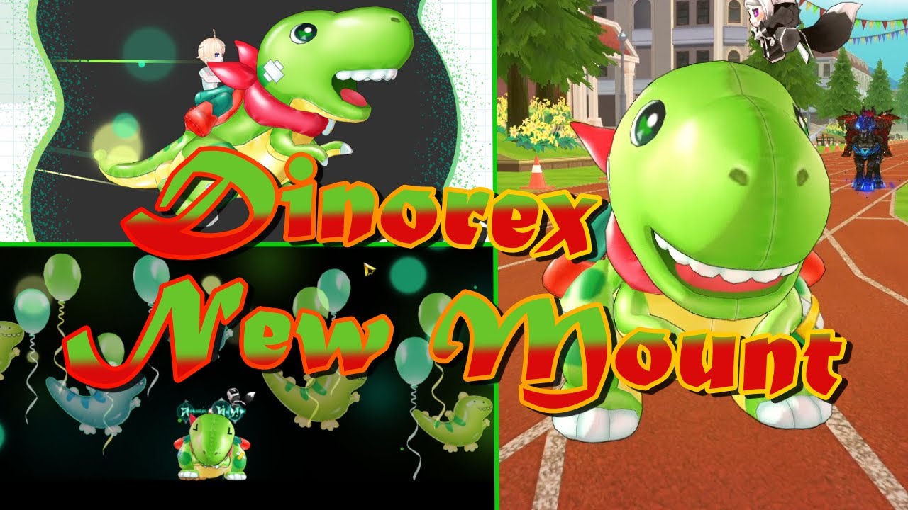 Elsword - New Mount - Dinorex! - YouTube