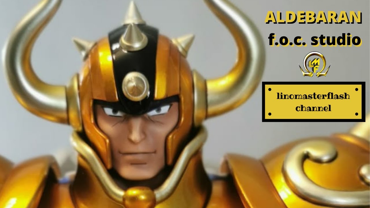 My resin statue Aldebaran F O C studio - YouTube