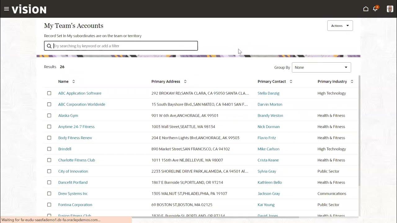 Editing Fusion Cloud Application Page Through UI Navigation - Visual Builder Studio - Digital ...