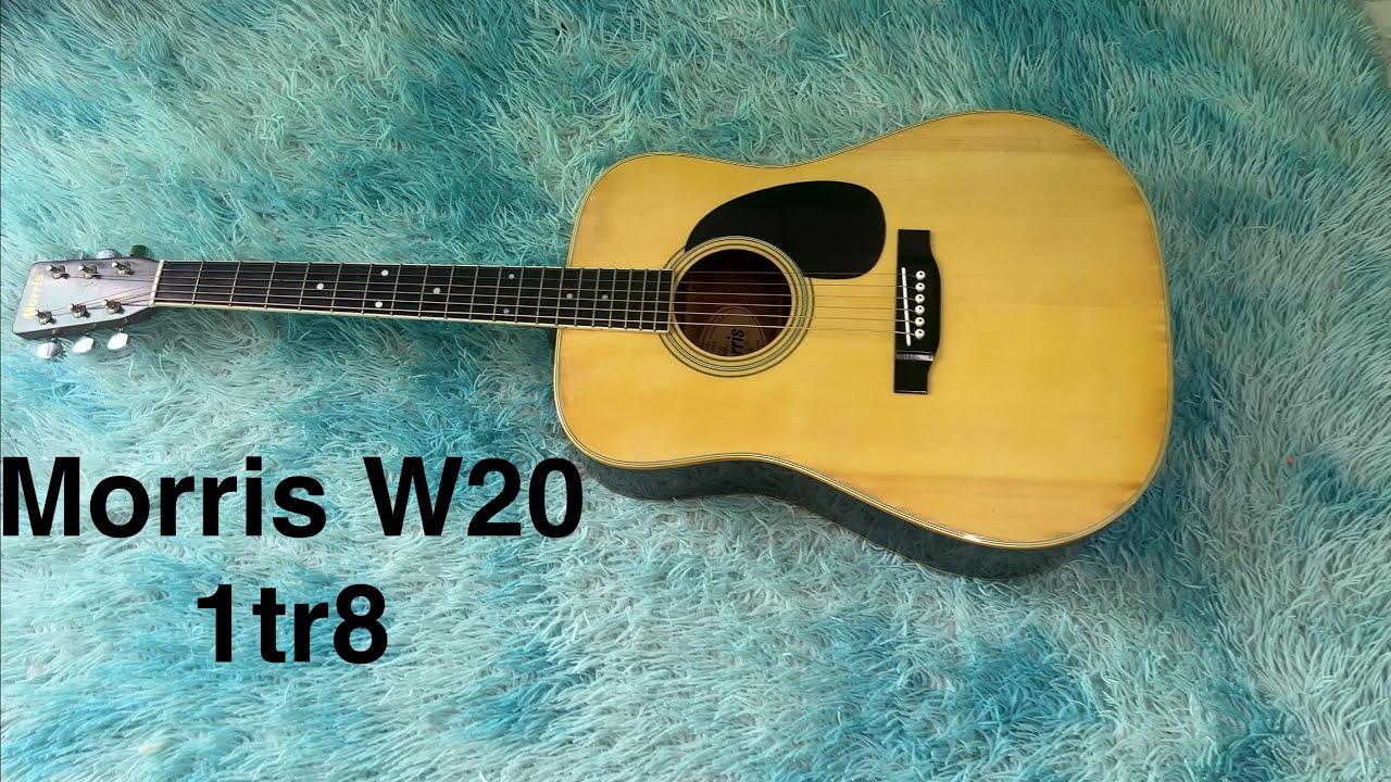 Morris W20 Giá thanh ly 1tr8_☎️ 0816200220 zalo Guitar Hảo CT - YouTube