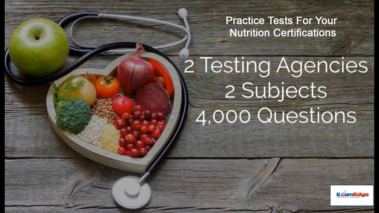Exam Edge Nutrition Certification Prep - YouTube