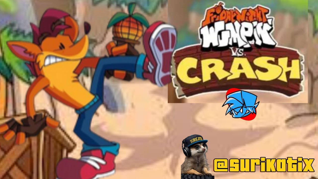 Friday night funkin vs Crash Bandicoot (full mod) Hard - YouTube