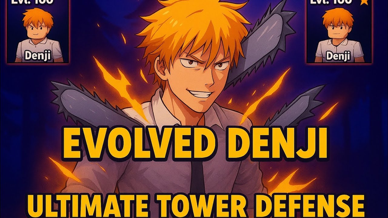 I FINALLY Evolved Denji Halloween Event (Ultimate Tower Defense) - YouTube