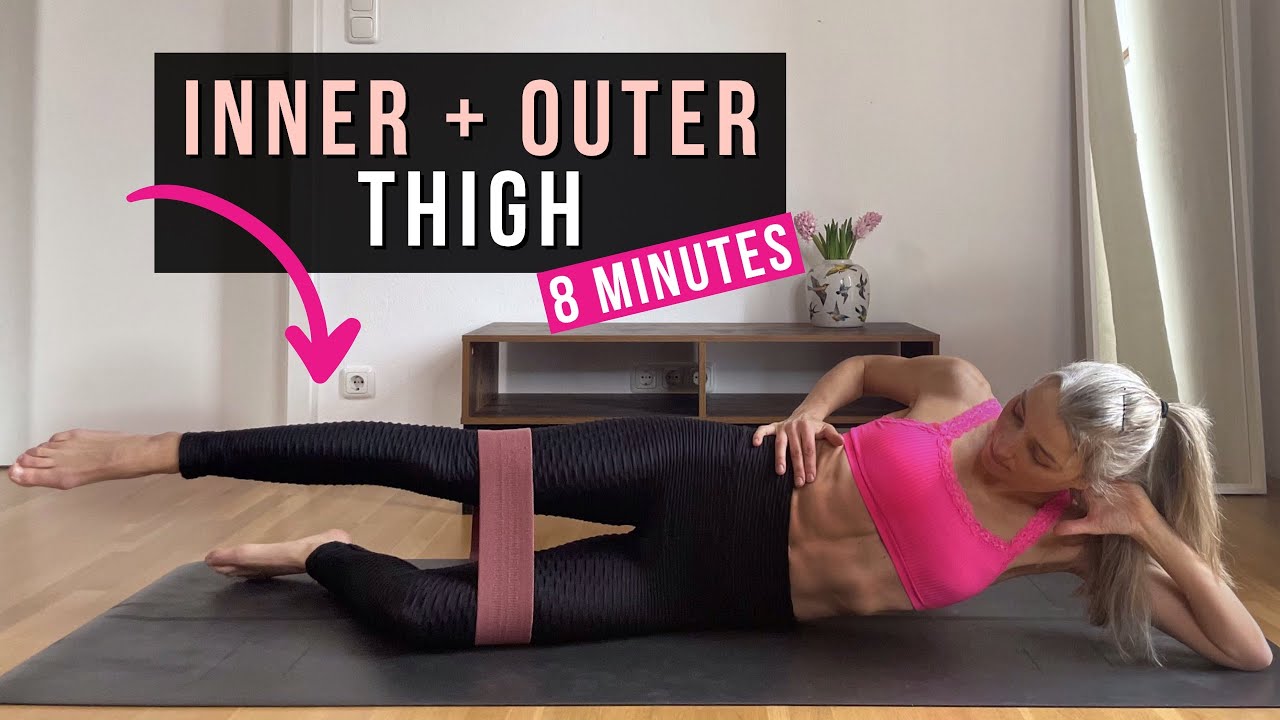 8 MIN. SLIM LEGS/THIGH/GLUTE/HAMSTRINGS WORKOUT - lose thigh fat ...