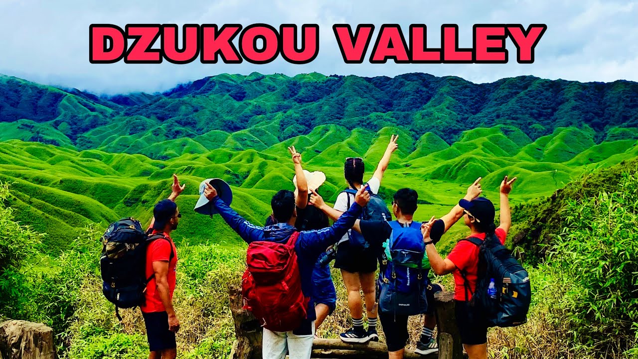 Trek To Dzukou Valley In August | Via Viswema Village Nagaland | Three ...