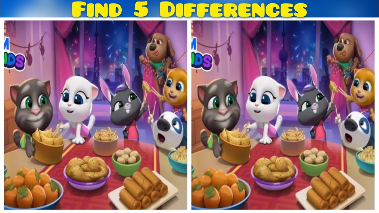 Train your Brain:Spot The Difference and Improve Your Focus| Find The ...