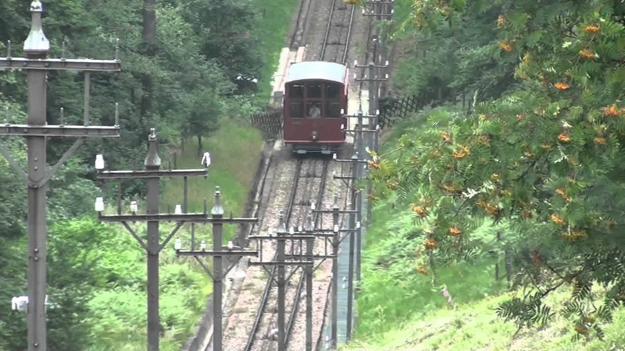 Bergbahn (Mountain Train) Königstuhl, Germany - YouTube