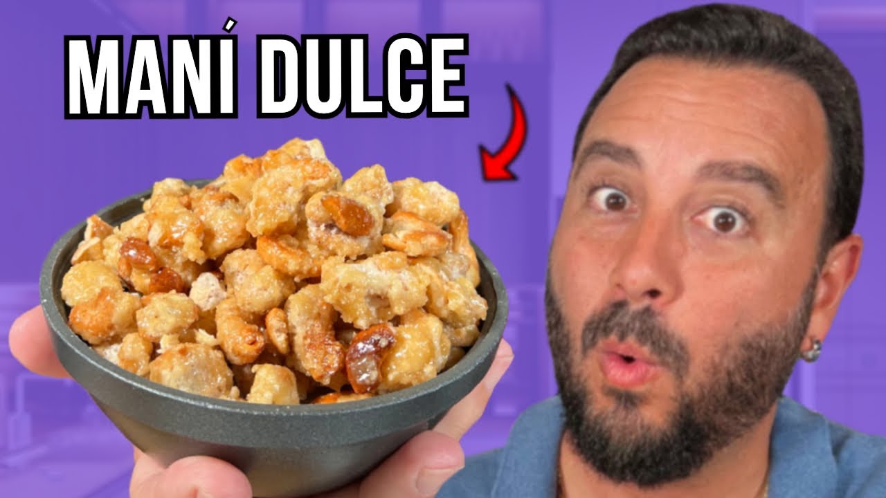Cómo hacer MANÍ DULCE o CONFITADO en solo unos minutos! | Receta Fácil ...
