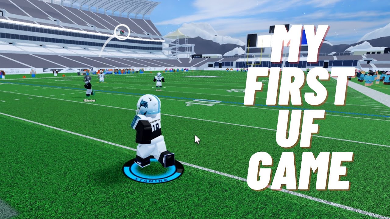 My first Ultimate Football game lol - YouTube