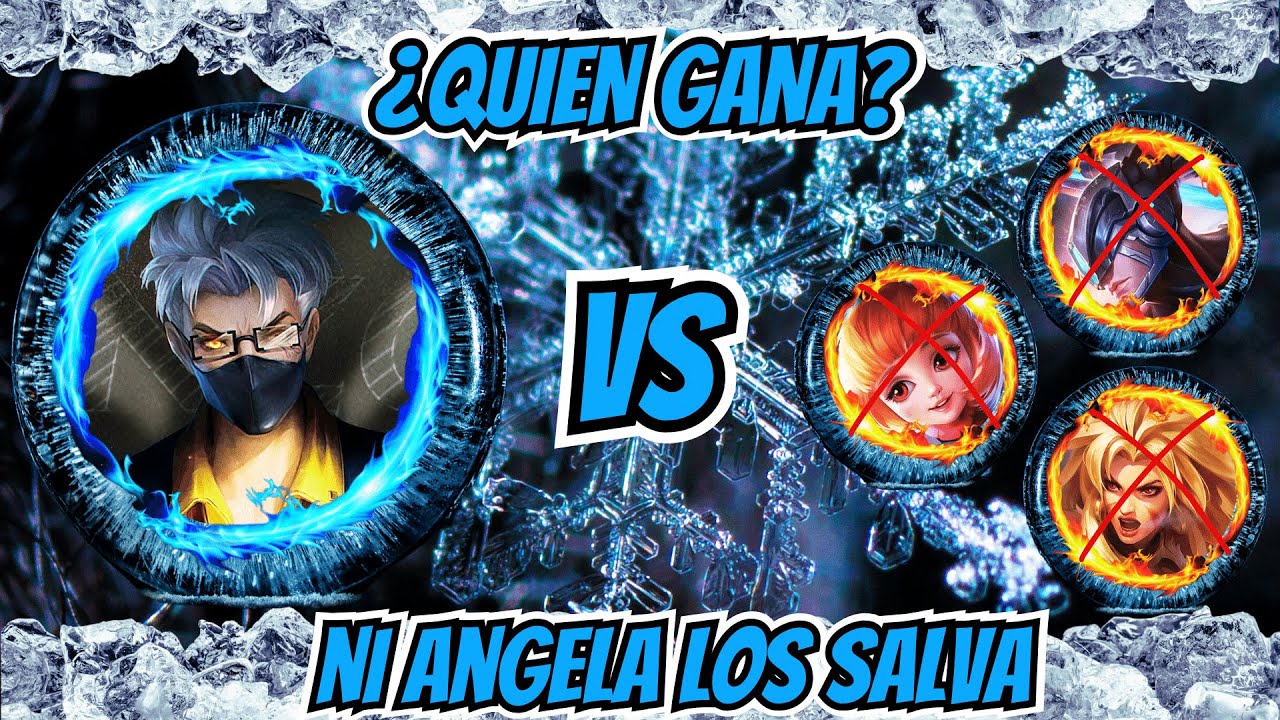 NI ANGELA LOS PUEDE SALVAR DE HANZO | MEJOR BUILD Y EMBLEMAS | BUILD DE ...