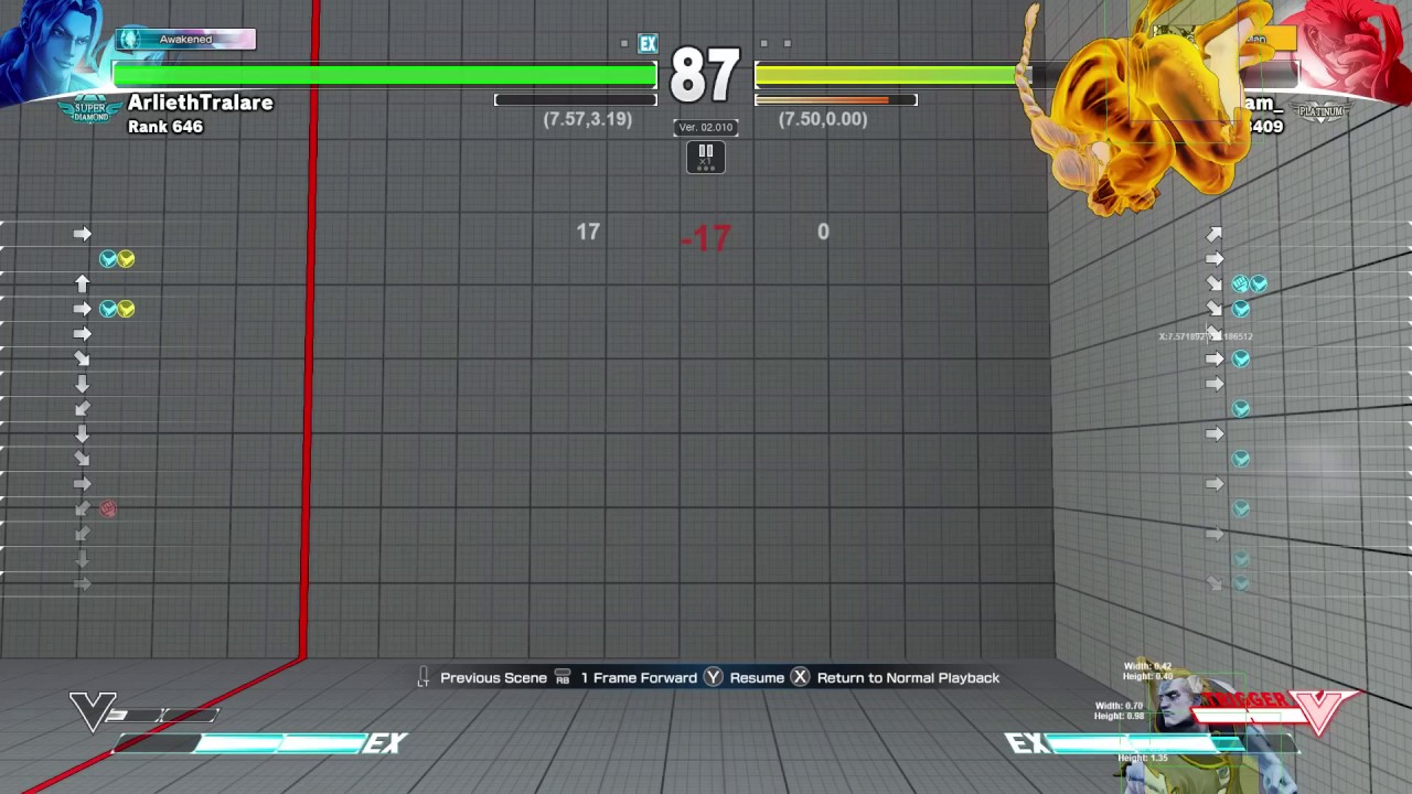 SFV - Vega Flying Barcelona Attack collision box quirk - YouTube