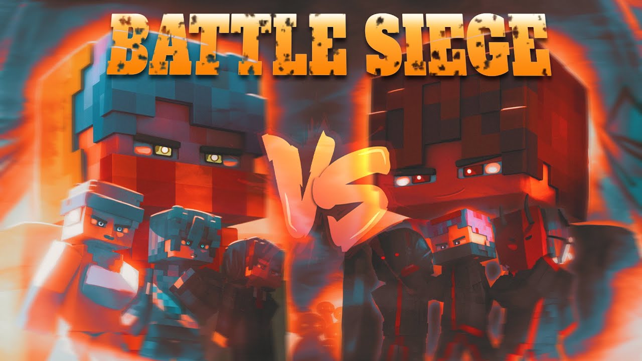🔴[BRUTAL BATTLE SIEGE] CREATIVE VS SURVIVAL #MINECRAFT - YouTube