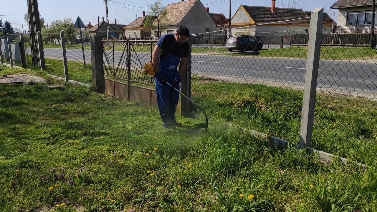 Partner T240 szegély nyíró - YouTube