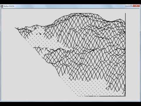 ZX81 3D Fractal Landscapes - YouTube