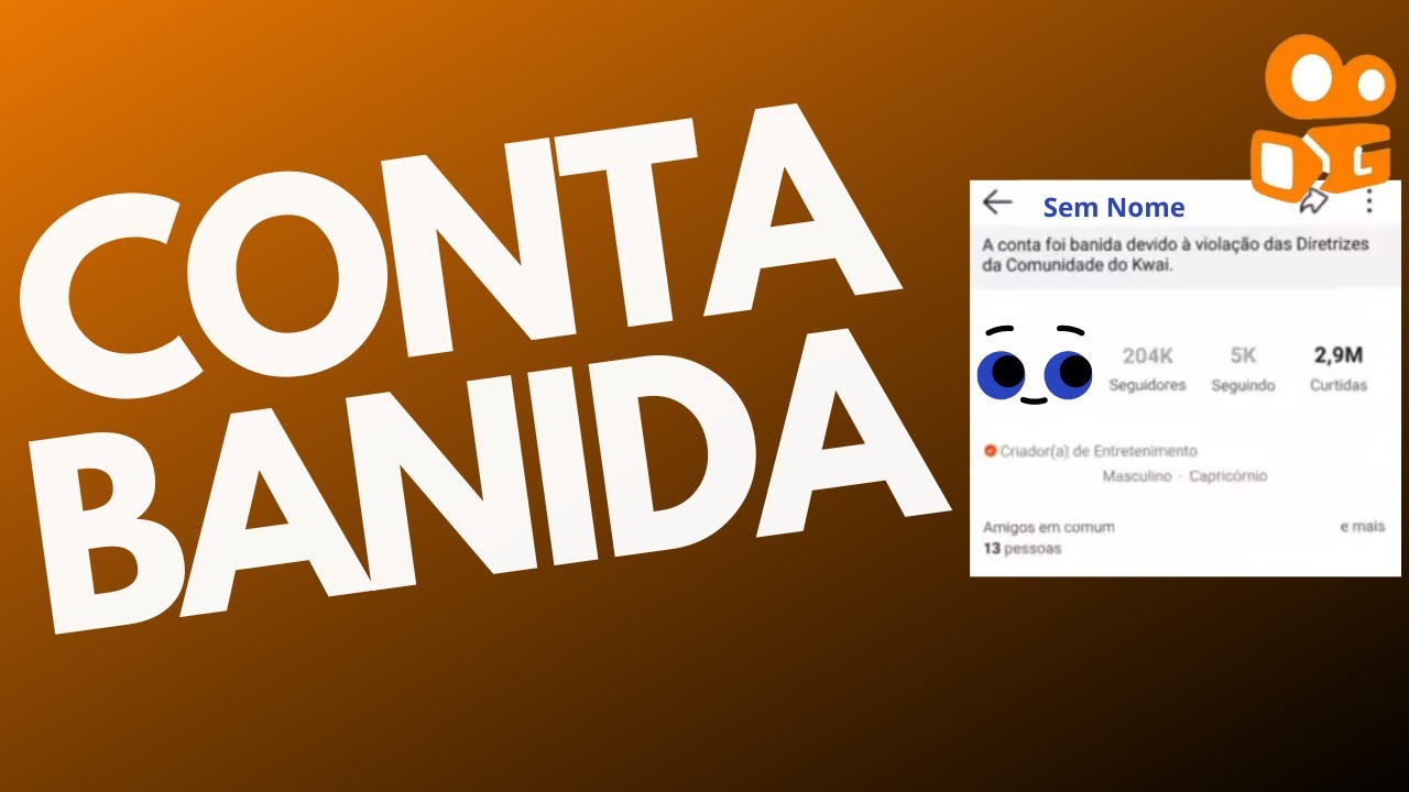 Conta banida no kwai - YouTube