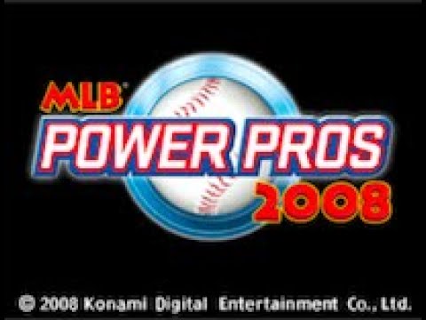 MLB Power Pros 2008 (Nintendo DS) Gameplay - YouTube
