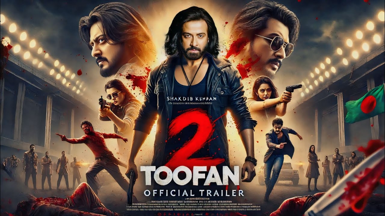TOOFAN 2 (তুফান ২) | Official Trailer 2024 | Shakib Khan | Jisshu ...