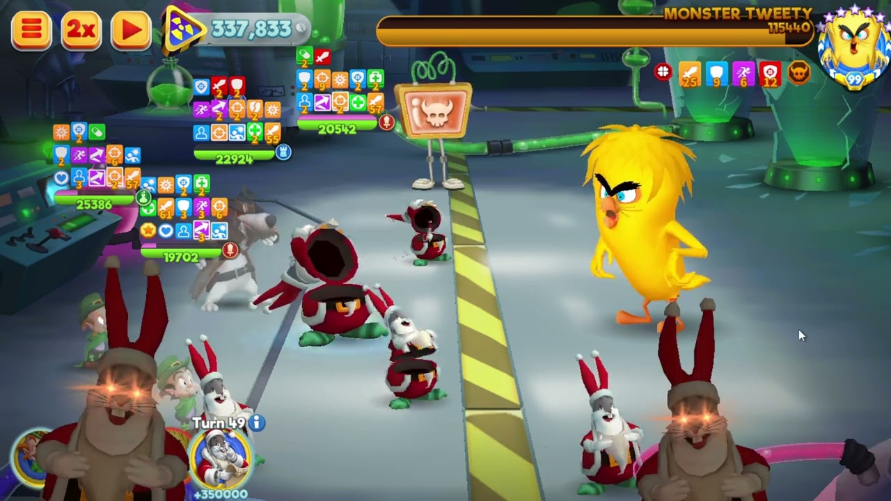 Monster Tweety RnD - Looney Difficulty | Looney Tunes: World of Mayhem ...