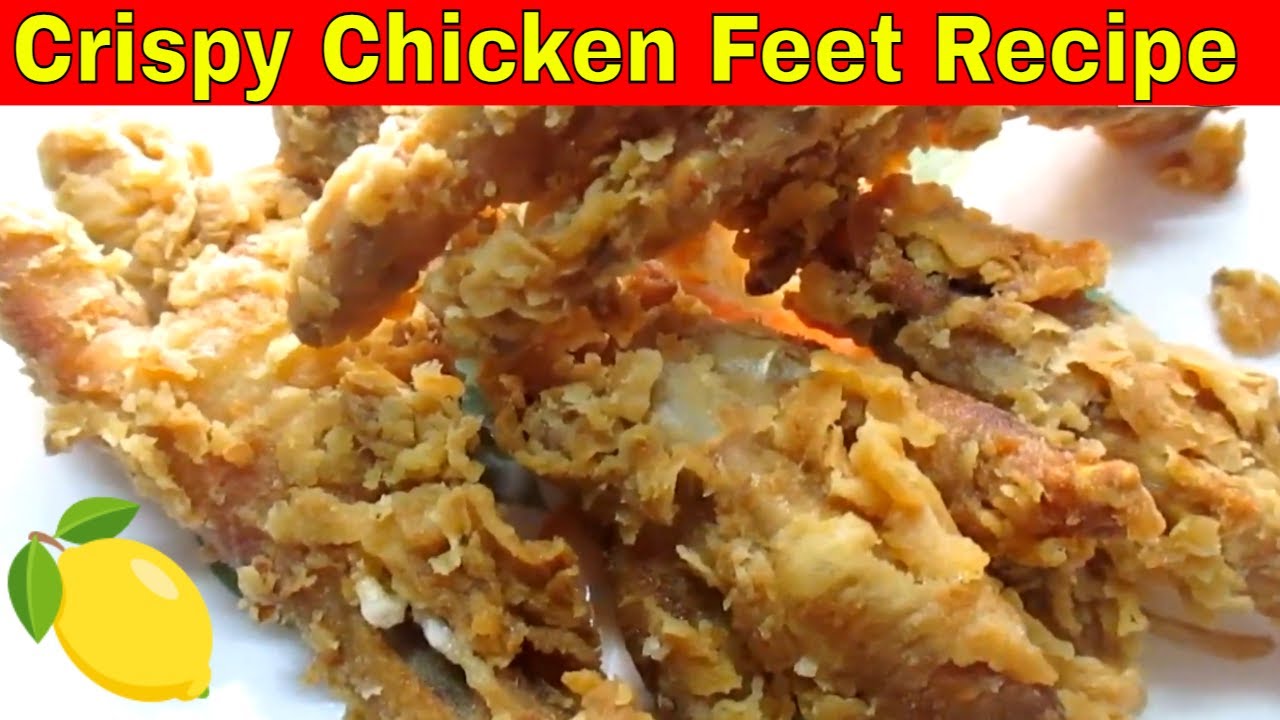 Healthy and delicious crispy Chicken feet fry | Kitchen Food Secrets ...