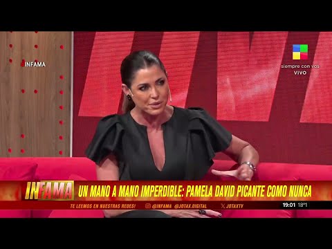 🤩 PAMELA DAVID MANO A MANO CON MARCELA TAURO
