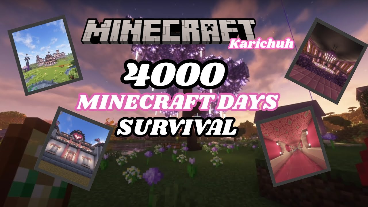 4000 Minecraft days base tour | No comment | Karichuh - YouTube