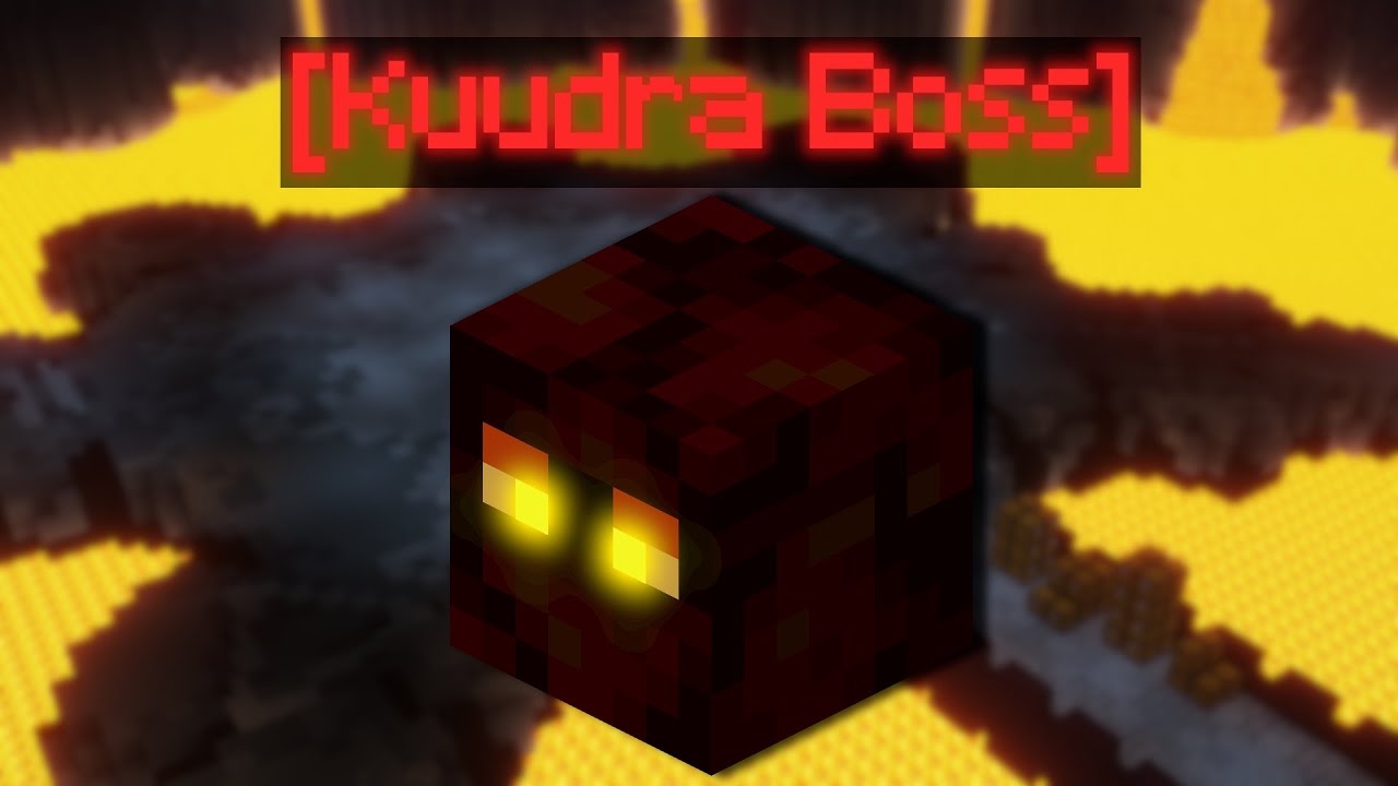NEW KUUDRA BOSS T4 GAMEPLAY / Hypixel Skyblock - YouTube
