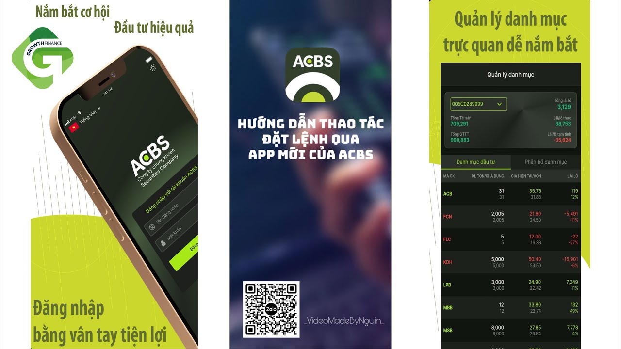 ACBS - GROFIN: HƯỚNG DẪN ĐẶT LỆNH VÀ THAO TÁC TRÊN APP GIAO DỊCH CHỨNG ...