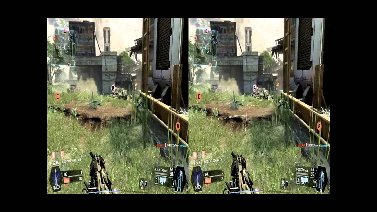 Titanfall Beta Oculus Rift Zeiss Cinemizer OLED Head Tracking part 1 ...