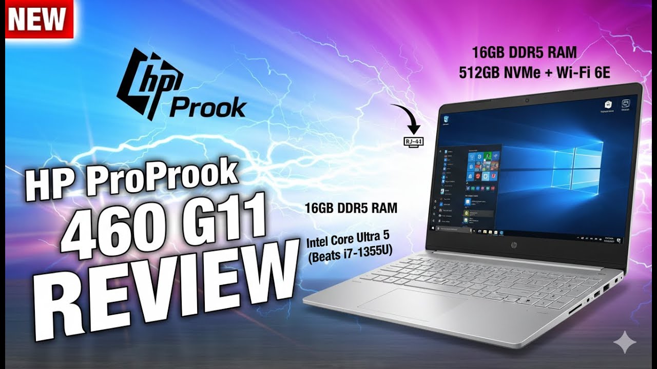 HP ProBook 460 G11 Review | Intel Core Ultra 5 125U Business Laptop ...
