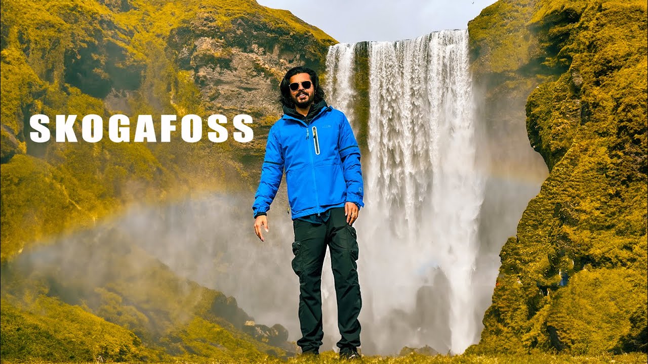 Iceland Gerua Song Location 2 - Skogafoss, Biggest Waterfall of Iceland ...