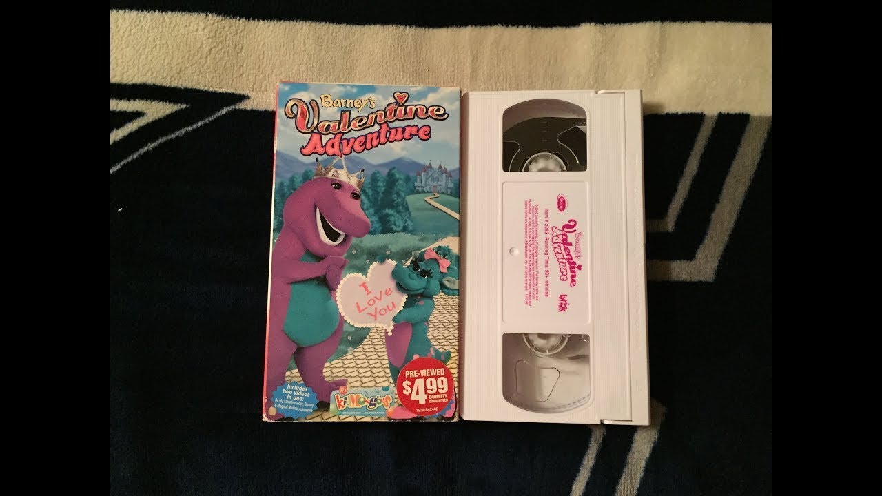 Opening And Closing To Barney's Valentine Adventure Blockbuster ...