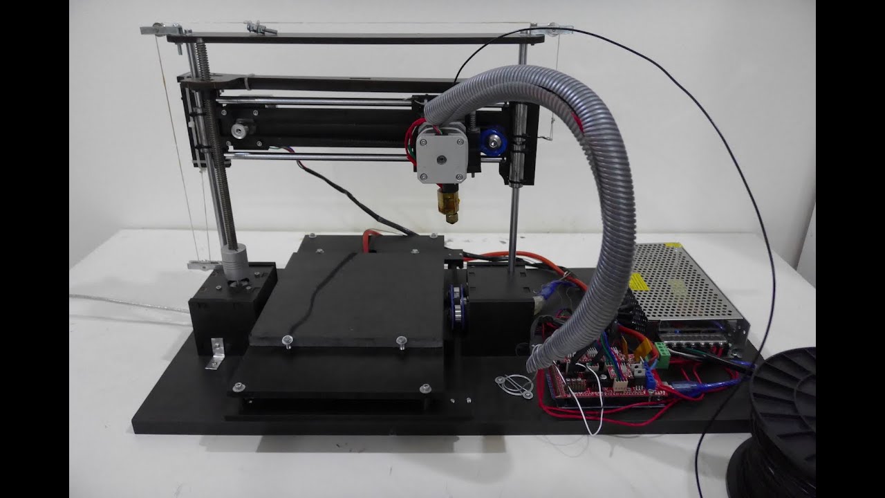QU-BD 3D Printer Assembly and Print Timelapse - YouTube
