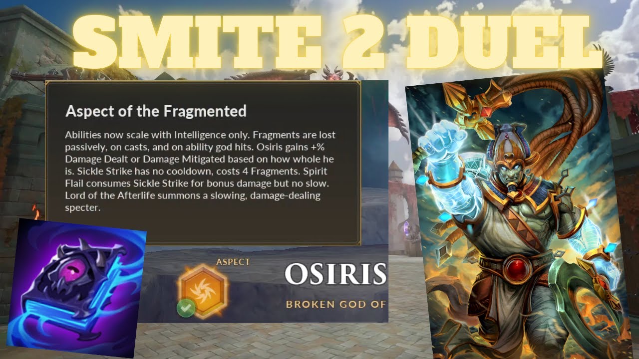 Duel map visuals and Osiris Aspect is Cool - YouTube